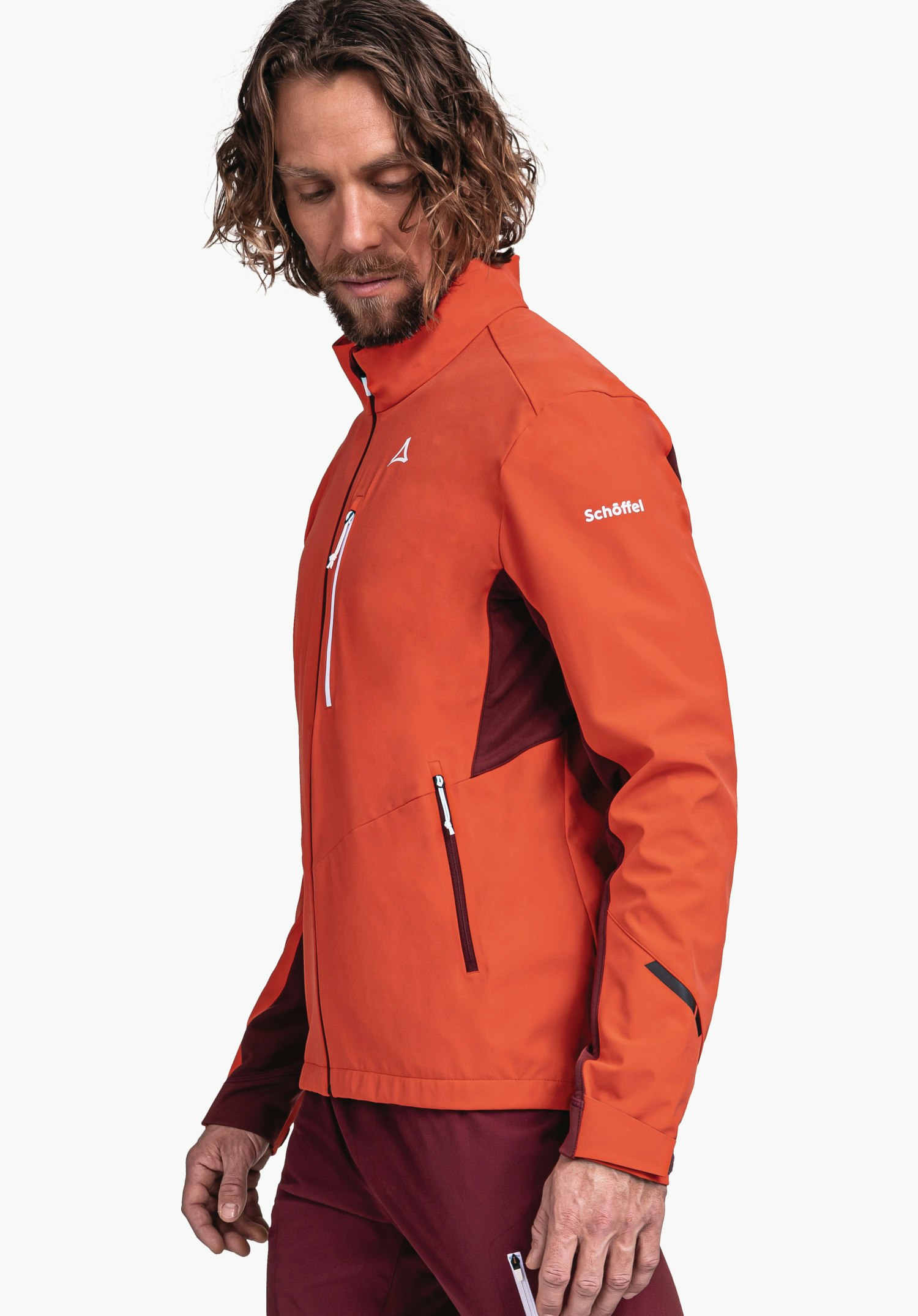 Softshell Jacket Rinnen M orange | Schöffel